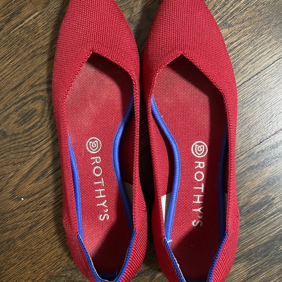 Rothy's | Shoes | Rothys Brick Red Point | Poshmark